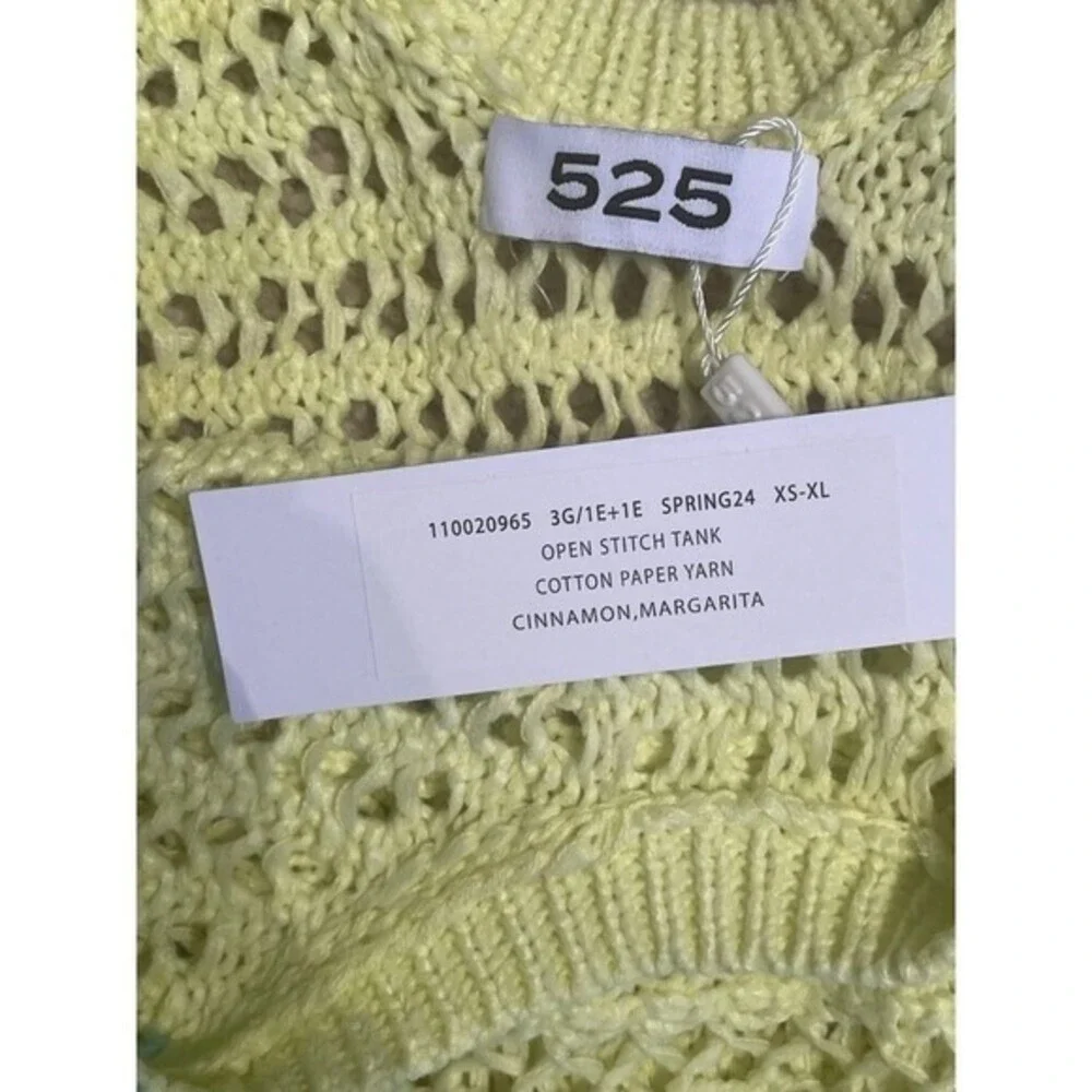 525 America | Tops | 525 America Natalie Open Stitch Tank Size Small ...